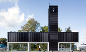 NETHERLANDS ERECTS BUS STATIONS MADE OF SHIPPING CONTAINERS TO MAKE ...